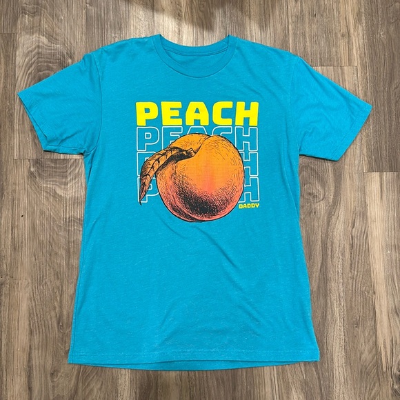 Raskol Apparel | Shirts | Raskol Apparel Blue Peach Daddy Graphic ...